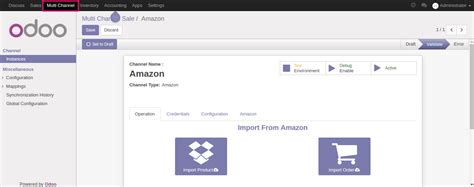 Amazon Odoo Bridge Webkul