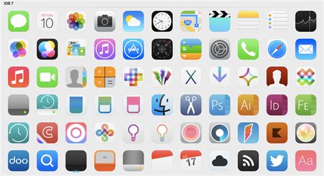 IOS 7 Icons Updated By Iynque On DeviantArt