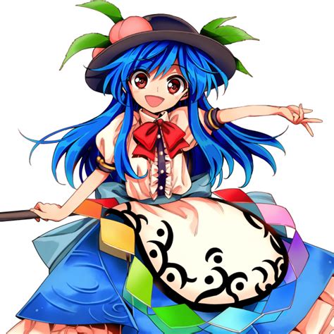 Tenshi Hinanawi From Touhou Project Acdb