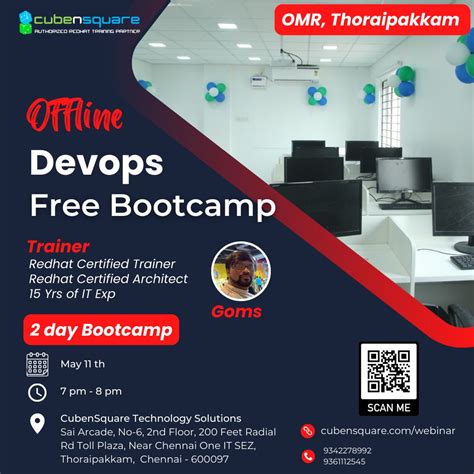 Cubensquare On Linkedin Devops Bootcamp Internship Offline Omr Thoraipakkam Free