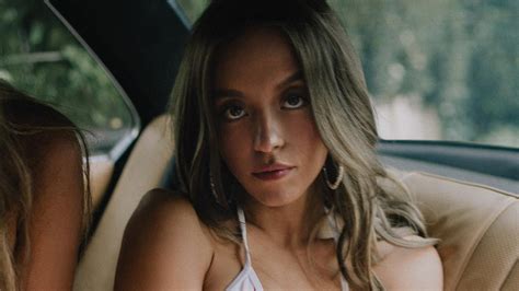 Euphorias Sydney Sweeney Strips Off To A Cherry Print Bikini For
