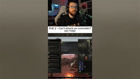 Poe 2 Can T Attack With A Controller Do This Poe2 Pathofexile2 Youtube