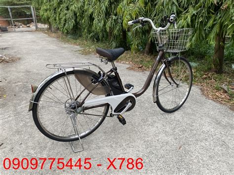 X786 Xe đạp điện Mini Panasonic Hàng Nhật Dành Cho Học Sinh Xe Đạp