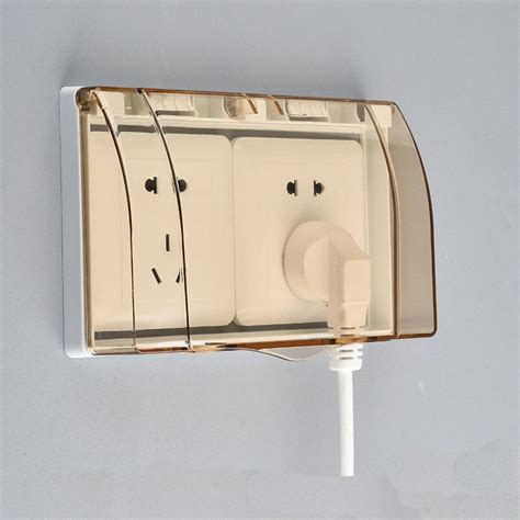 Badu Bg Капак за електрически щепсели тип 86 Защита за деца с двоен контакт Водоустойчив Badu Bg