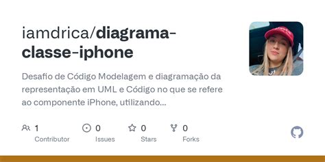 Github Iamdricadiagrama Classe Iphone Desafio De Código Modelagem E Diagramação Da