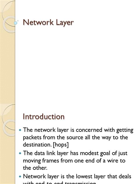 Unit 4 Network Layer Pdf Routing Computer Network