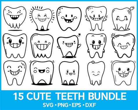 Smiling Tooth Vector