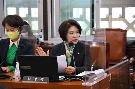 한정애 닷컴 동행하실까요 국회보건복지위원회 국정감사 복지 산하기관 대상 질의221019