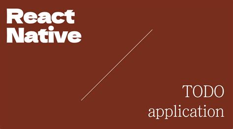 React Native 친해지자 Todo App 구현하기 2