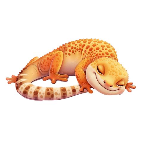 Cute Leopard Gecko Clipart
