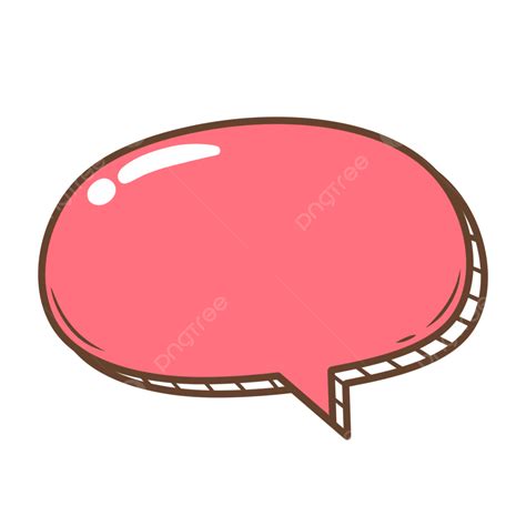 Dialog Box Clipart Hd PNG Vector Map Hand Drawn Red Text Dialog Box Vector Illustration Red