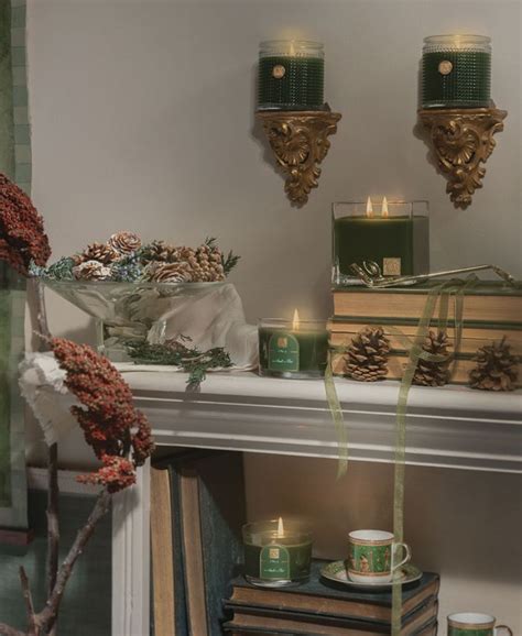 Aromatique The Smell Of Tree Textured Glass Candle Macys
