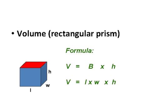 Volume Of Rectangular Prisms Right Prisms A Right