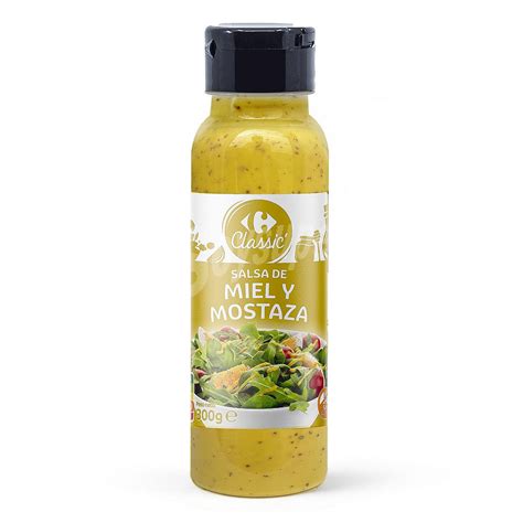 Carrefour Salsa De Miel Y Mostaza Carrefour Classic Sin Gluten Envase 300 G