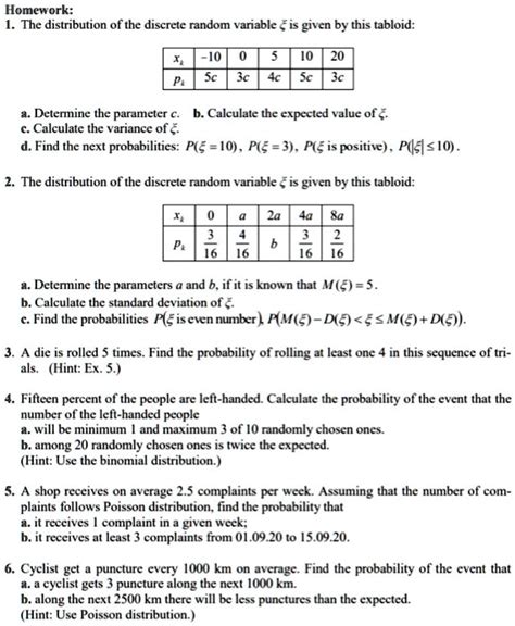 Solved Homework 1 The Distribution Of The Discrete Random Variable Z