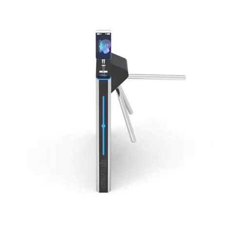 Premium Design ID Card Fingerprint Vertical Tripod Turnstile