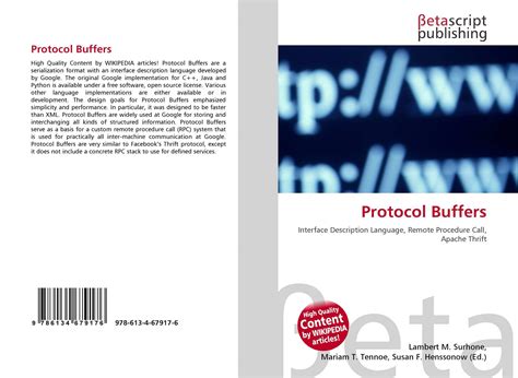 protocol buffers 978 613 4 67917 6 6134679178 9786134679176