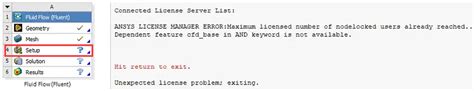 Ansys Workbench Fluent报错 Hit Return To Exit 哔哩哔哩