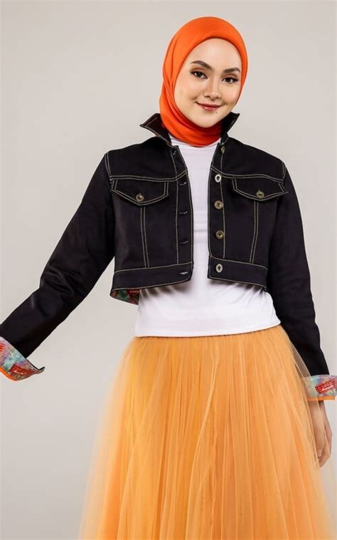 7 Rekomendasi Model Jaket Denim Wanita Hijup Magazine