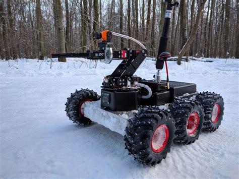 6wd All Terrain Inspection Robot Robotshop Community