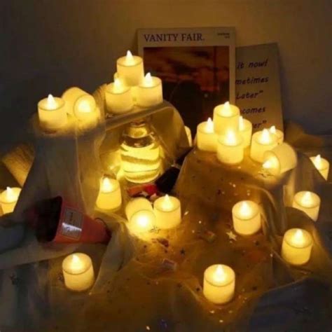 Promo Lilin Led Lilin Mini Elektrik Lilin Natal Lilin Batrei Candle Mini Led Diskon Di