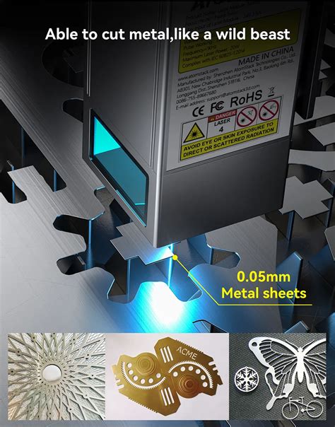 Official Atomstack M100 High Power Laser Module With Air Assist System