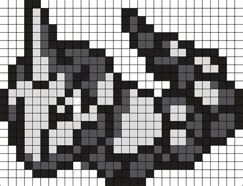 Onix Pokemon Bead Pattern Perler Bead Pattern Bead Sprites Characters Fuse Bead Patterns