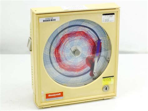 Honeywell 31061222 001 Temperature And Humidity Chart Recorder No Key As Is