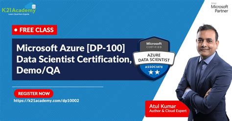 K21academy Learn Cloud Ai And Ml From Experts On Linkedin Free Class Microsoft Azure Dp 100
