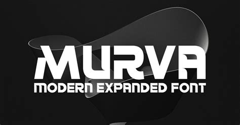 Murva Fuente Expandida Decorativas Incluyendo Alfabeto Y Fuente