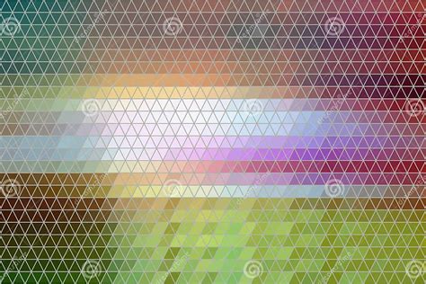 Color Abstract Triangle Strip Geometric Pattern Generative Art Background Surface Web Cover
