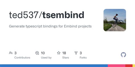 Github Ted537tsembind Generate Typescript Bindings For Embind Projects