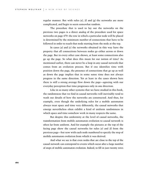 Time And Causal Networks A New Kind Of Science Online By Stephen Wolfram Page 494