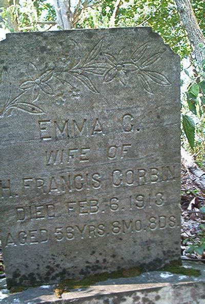 Emma Clara Rupert Corbin 1856 1913 Find A Grave Memorial