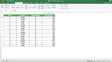 How To Set Print Area In Excel Multiple Sheets Free Printable Room
