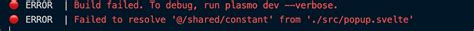 [bug] failed to resolve xxx from xxx when using vue and svelte
