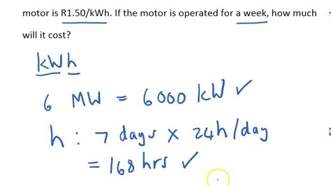 How To Calculate Kwh For An Electric Motor