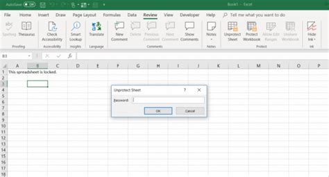 How To Unprotect A Microsoft Excel Sheet