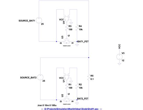 MOSFET IDEAL DIODE Simple EE