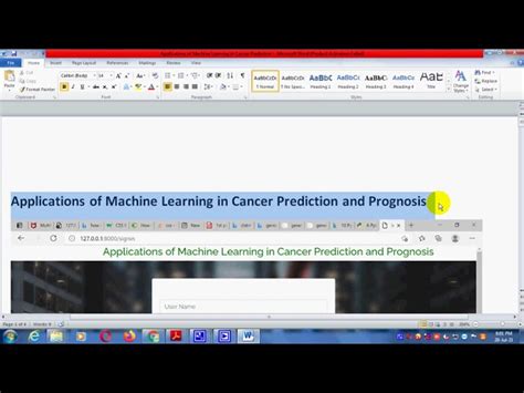 Applications Of Machine Learning In Cancer Prediction And Prognosis Reason Town
