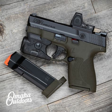 Mandp 9 Shield Plus No Safety Od Green Rmrcc Tlr 6 Ns