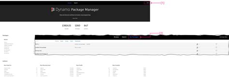 Discover The New Dynamo Package Management Experience Dynamo Bim