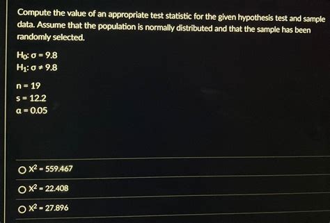 [answered] Compute The Value Of An Appropriate Test Statistic For The Kunduz