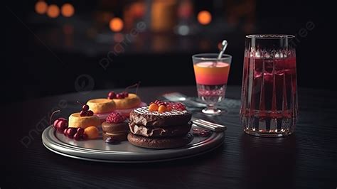 Food Gourmet Celebration Sweets Background Sweets Cake Fruit Juice Background Image And