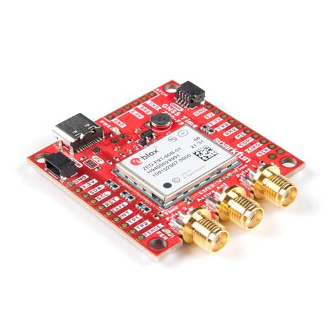 Buy Sparkfun Gnss Timing Breakout Zed F9t Qwiic Compatible Warduino Multi Band Gnss Receiver