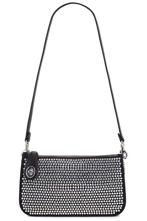 Coach Crystal Penn Bag In Black Revolve