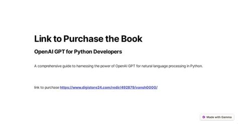 Openai Gpt For Python Developers Ppt