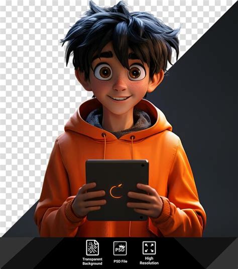 Premium Psd Anonymous Hacker With Black Hair And Orange Jacket Premium Psd Anonymous Hacker With Black Hair And Orange Jacket