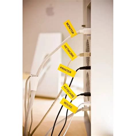 Brother Tze Fx Flexible Id Tape Black On Yellow Mm