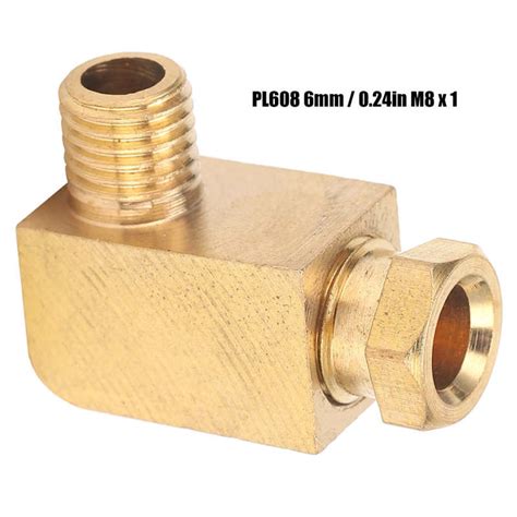 Elbow Compression Tube Pipe Fitting Brass Pipe Con Grandado